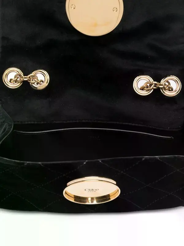 Chloé Heritage Crossbody Bag - Black