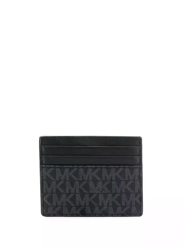 Michael Kors Logo Print Cardholder - Black