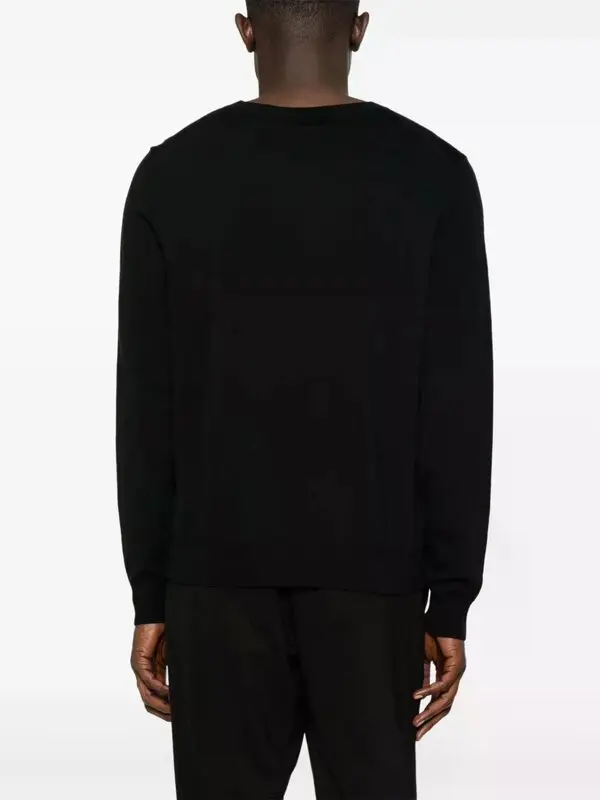 Etro Embroidered-logo Sweater - Black