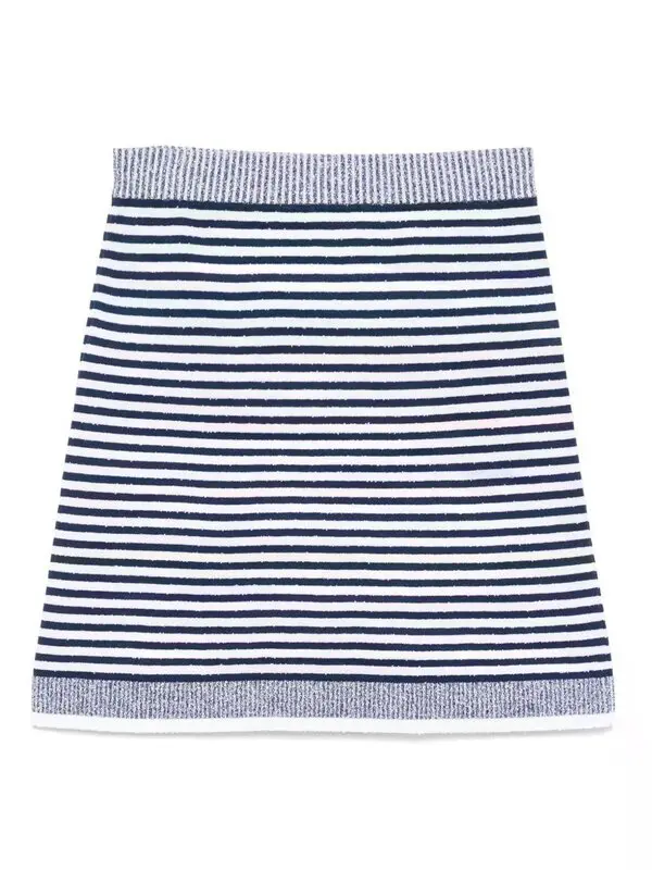 Sonia Rykiel Paris Striped Mini Skirt