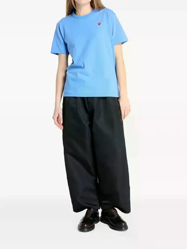 Play Comme Des Garcon Heart Logo T-shirt - Blue