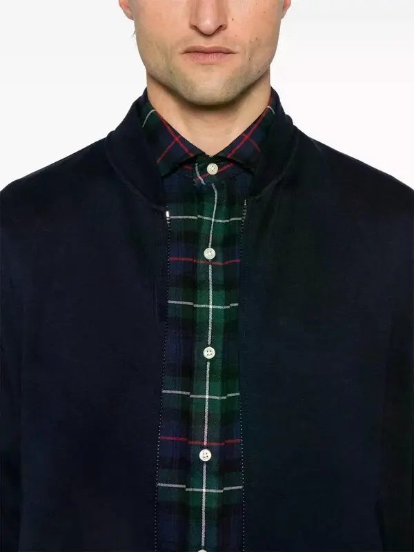 Brunello Cucinelli Zip-up Sweatshirt - Blue