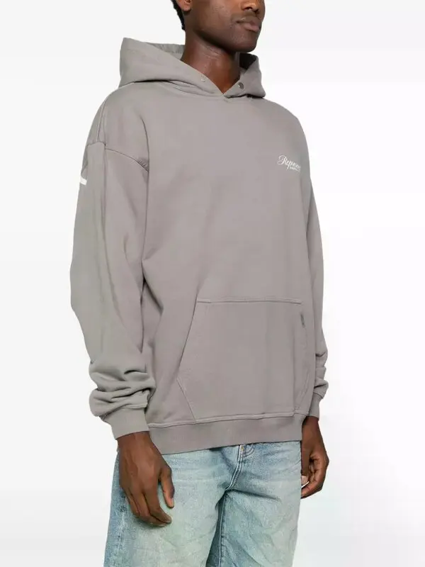 REPRESENT Cotton Hoodie - Grey