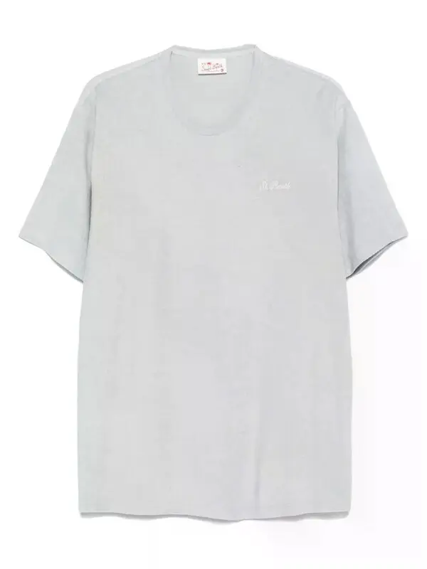 MC2 SAINT BARTH Logo-embroidered T-shirt