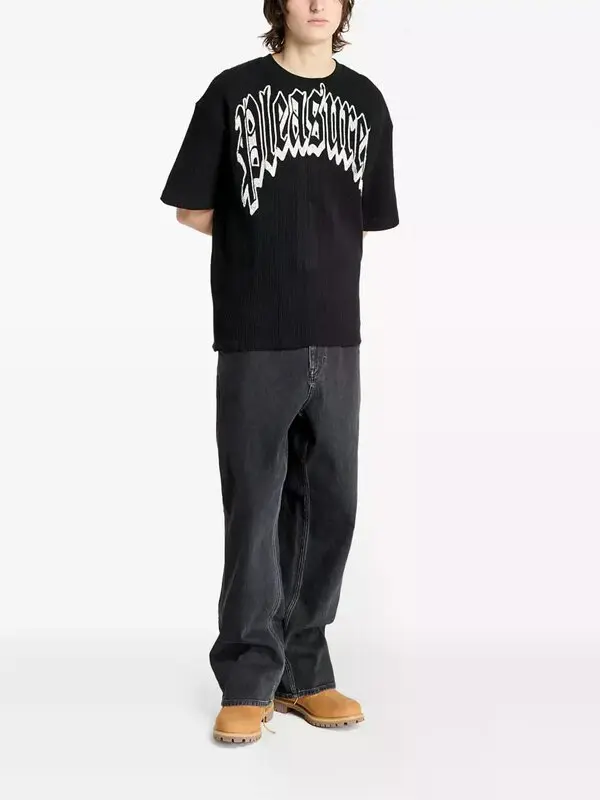 PLEASURES Cotton T-shirt