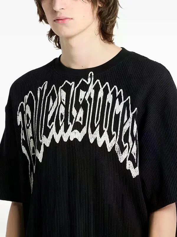 PLEASURES Cotton T-shirt