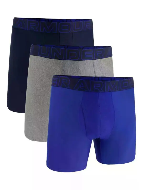 Under Armour Logo-waistband Boxers - Blue