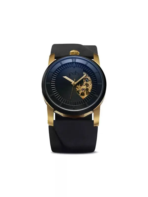 FOB PARIS Eclipse 43mm Timepiece - Blue