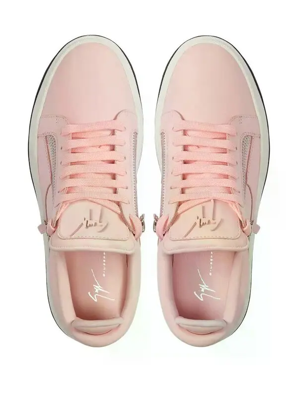 GIUSEPPE ZANOTTI Leather Sneakers - Pink
