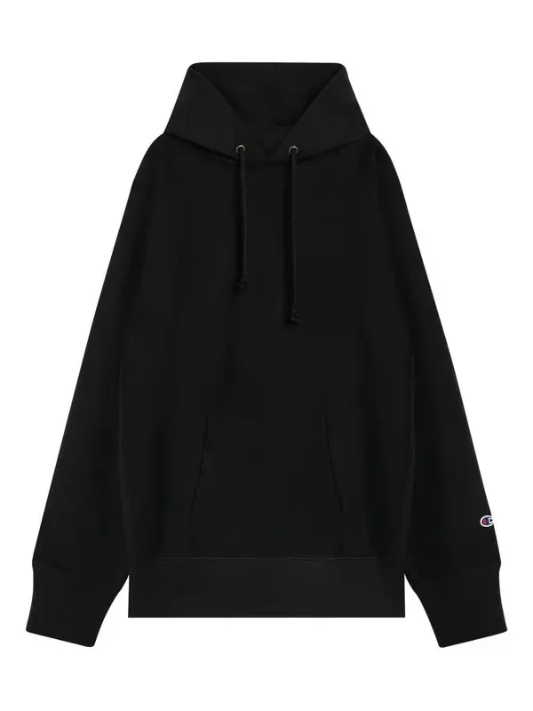 Champion Logo-detailing Hoodie - Black