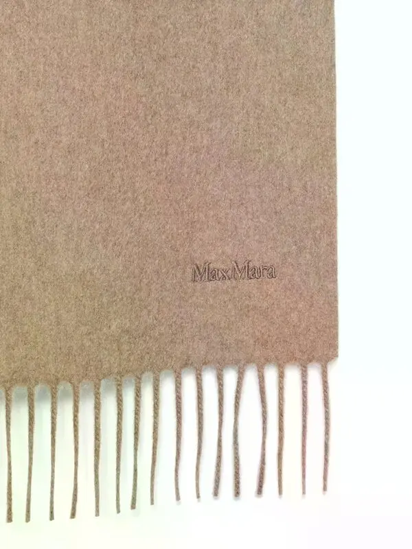 Max Mara Cashmere Scarf - Brown