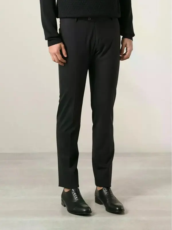 TONELLO Tailored Stretch Wool Trousers