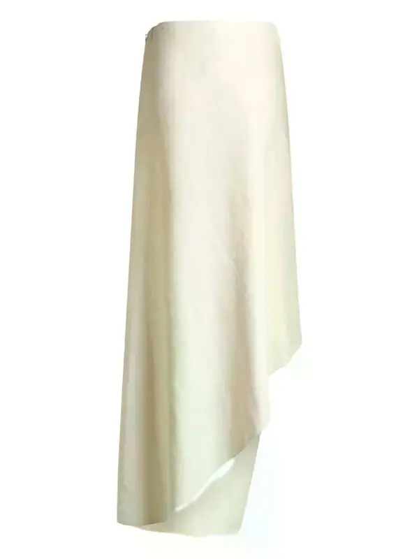 Etro Asymmetric Midi Skirt - Neutrals