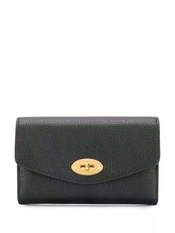 Mulberry Darley Medium Classic Wallet - Black