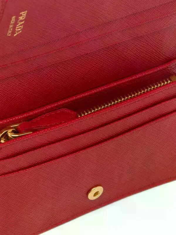 Prada Small Logo-plaque Wallet