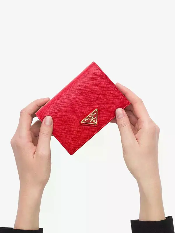 Prada Small Logo-plaque Wallet