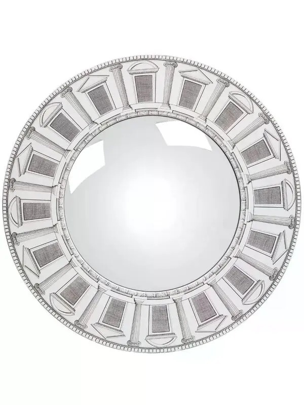 FORNASETTI Architettura Convex Mirror - Black