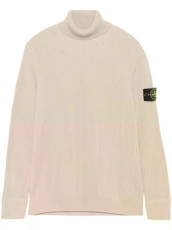 Stone Island Compass Badge Virgin Wool Sweater