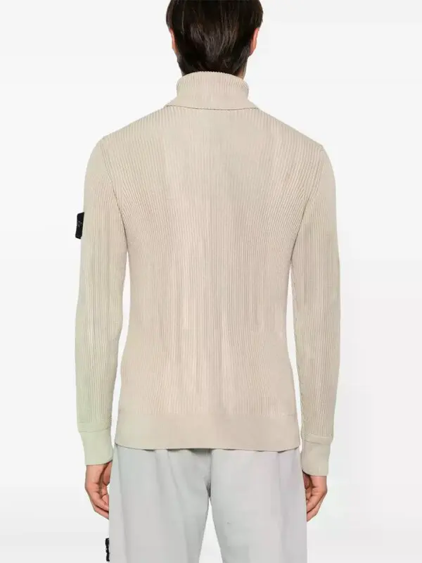 Stone Island Compass Badge Virgin Wool Sweater