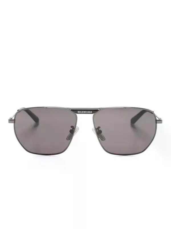 Balenciaga Bb0298s Pilot Sunglasses - Grey