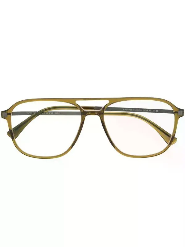 Mykita Gylfi Pilot-frame Glasses - Grey
