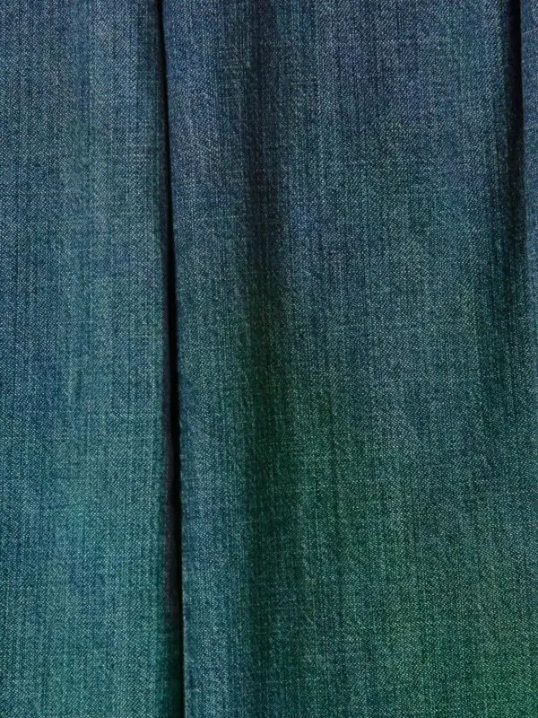 JAMES PERSE Pleated Wide Leg Jeans