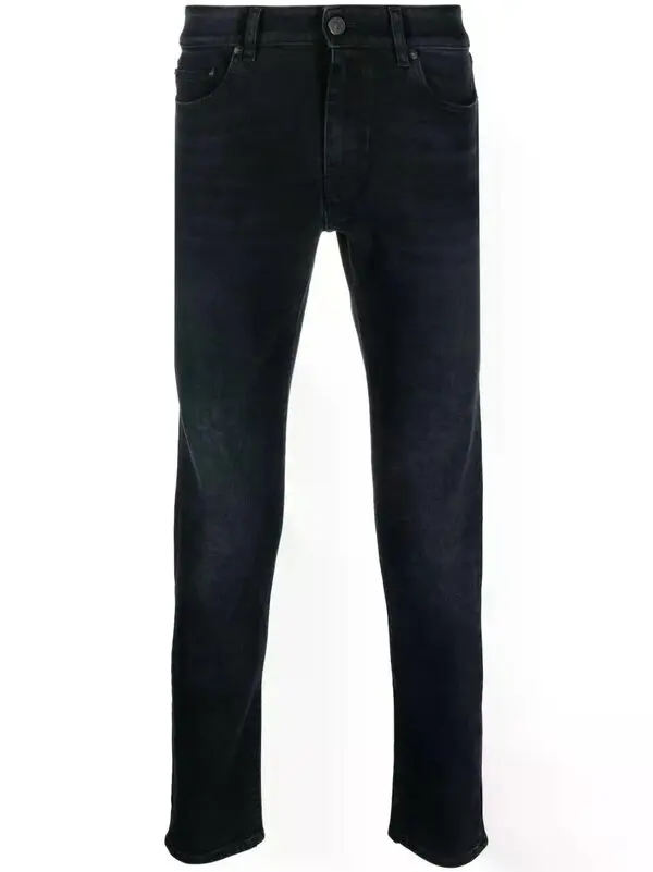 PT TORINO Low-rise Skinny Jeans - Blue