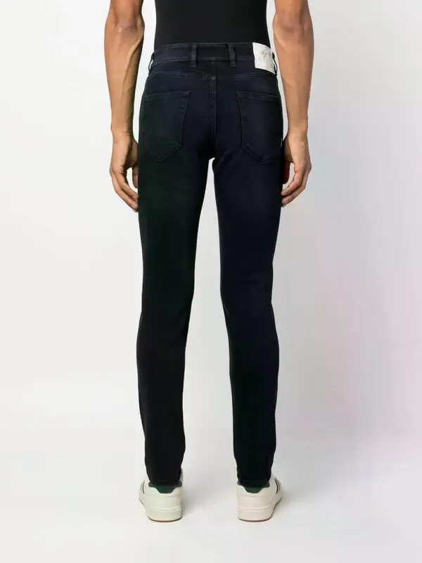 PT TORINO Low-rise Skinny Jeans - Blue