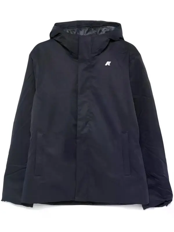 K-WAY Jack Twill Marmotta Jacket - Blue
