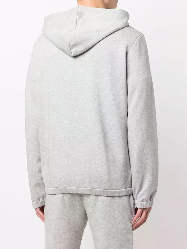 Alexander McQueen Skull-patch Zip-detail Hoodie