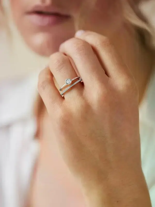 Monica Vinader Solitaire Ring