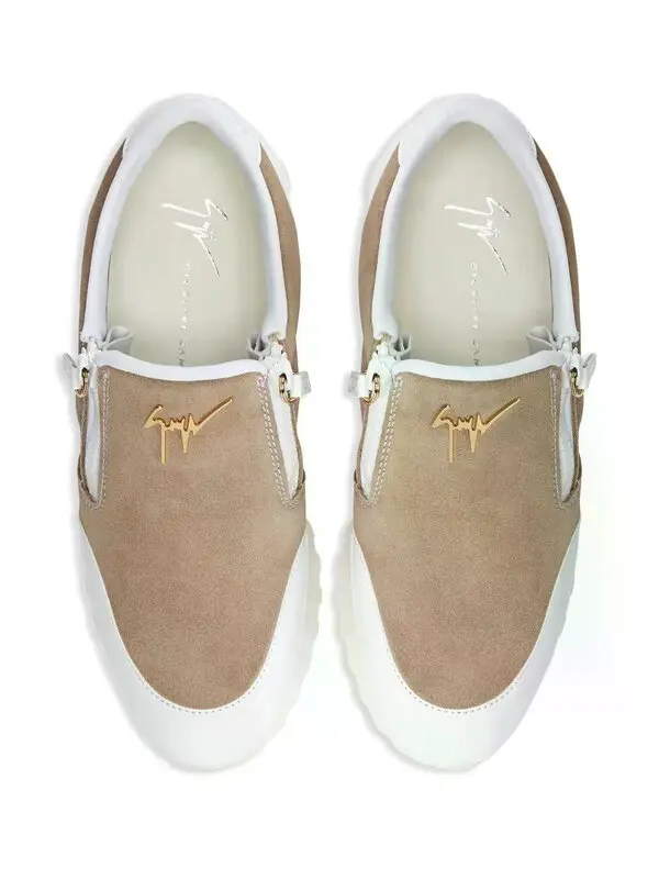 GIUSEPPE ZANOTTI Ilde Run Sneakers - Neutrals
