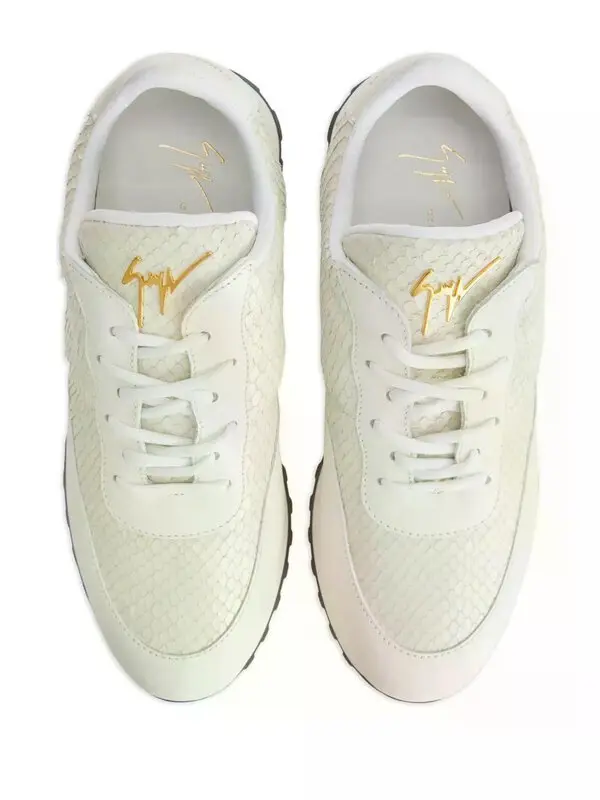 GIUSEPPE ZANOTTI Jimi Running Sneakers - Neutrals