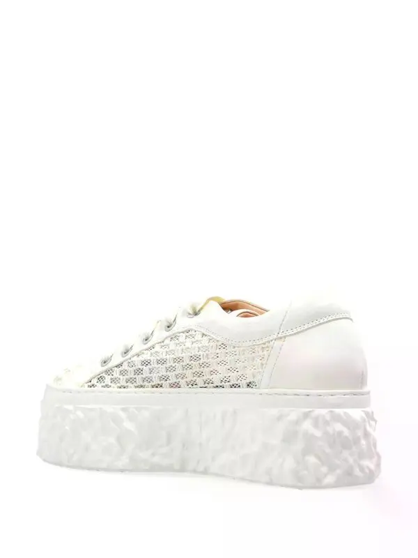 Agl Panelled Flatform Sneakers