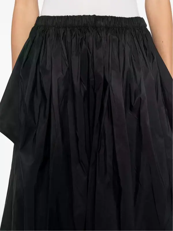 Biyan Taffeta Cape Dress