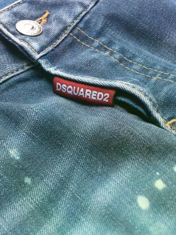 Dsquared2 Cropped Skinny Jeans