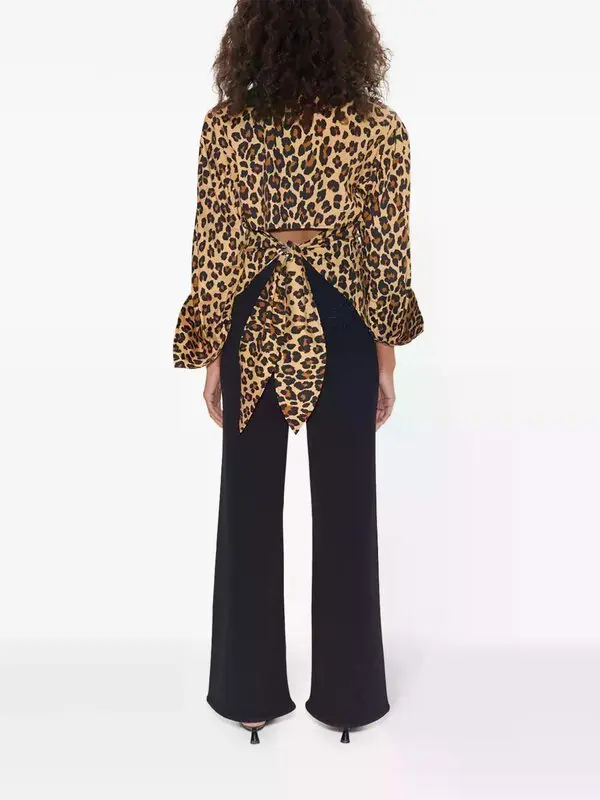 SIMONMILLER Cheetah Print Blouse