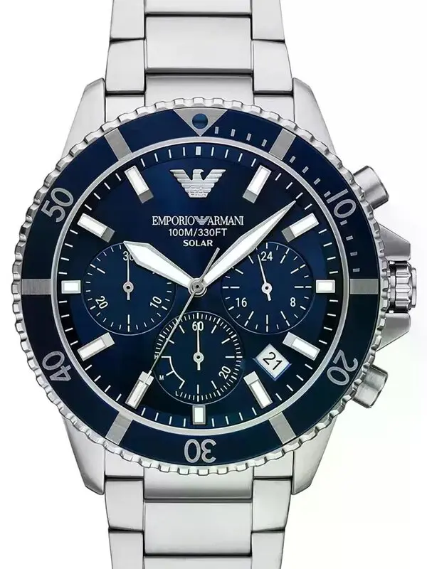 Emporio Armani 43.5mm Chronograph Watch