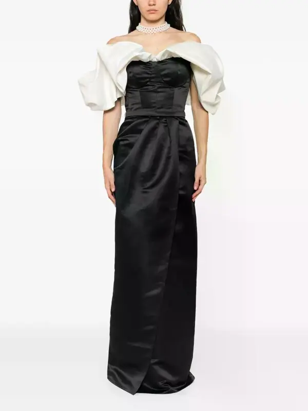 AAVVA Off-shoulder Maxi Dress