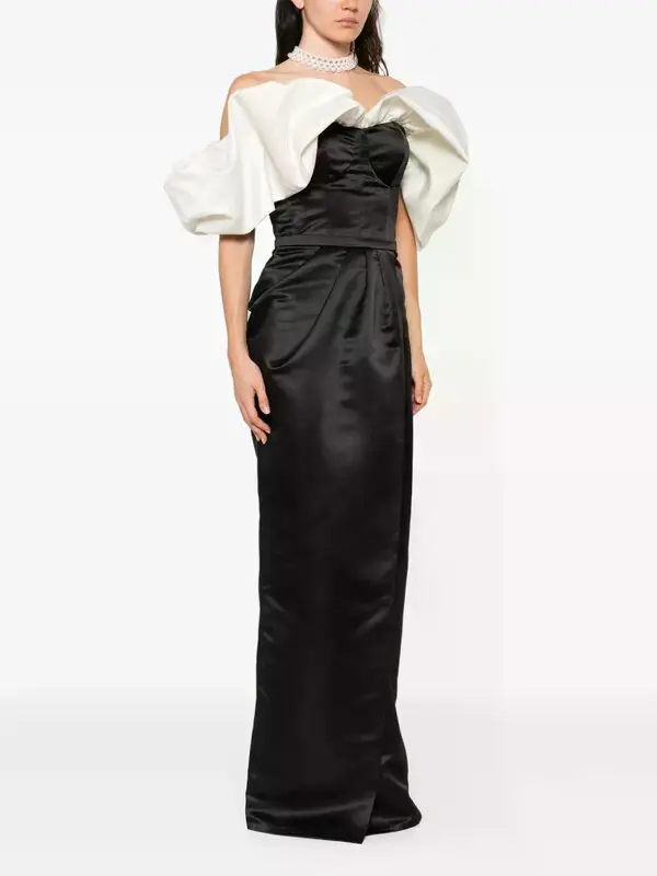 AAVVA Off-shoulder Maxi Dress