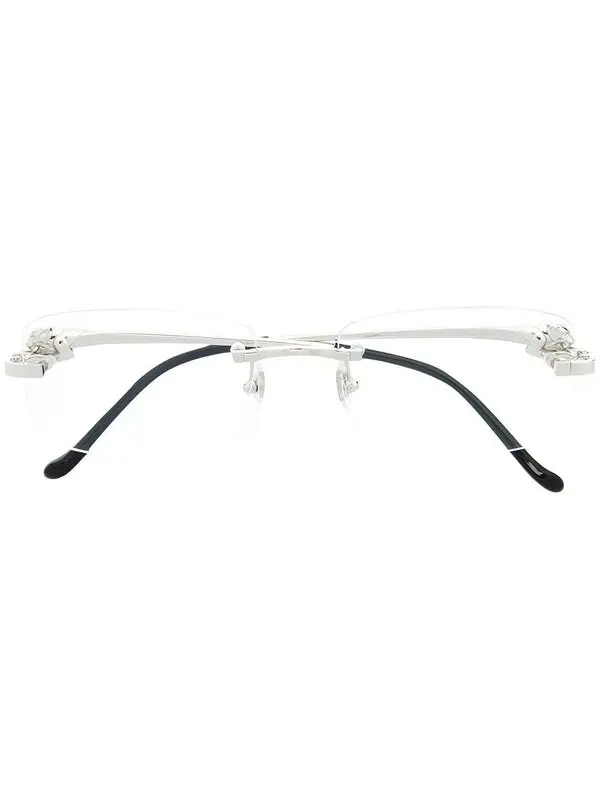 Cartier Rimless Square Frame Glasses