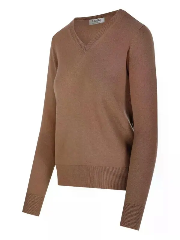 Max Mara V-neck Sweater - Brown
