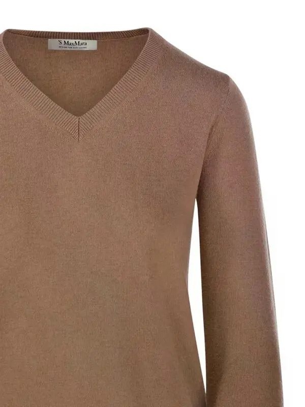 Max Mara V-neck Sweater - Brown