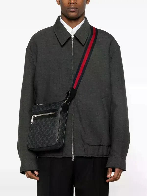 Gucci Gg Supreme Canvas Messenger Bag