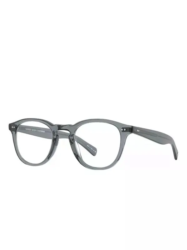 Garrett Leight Hampton Round-frame Glasses - Grey