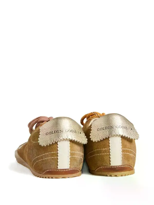GOLDEN GOOSE True Star" Suede Sneakers - Brown