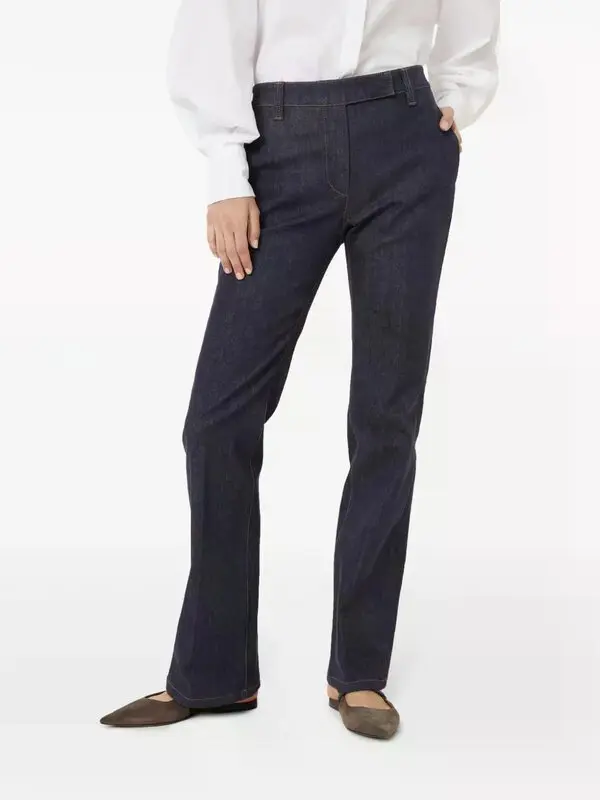 Brunello Cucinelli High-waist Flared Jeans