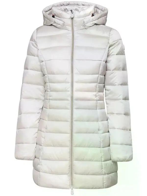 SAVE THE DUCK Logo-patch Padded Coat