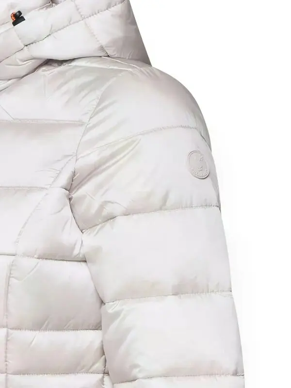 SAVE THE DUCK Logo-patch Padded Coat