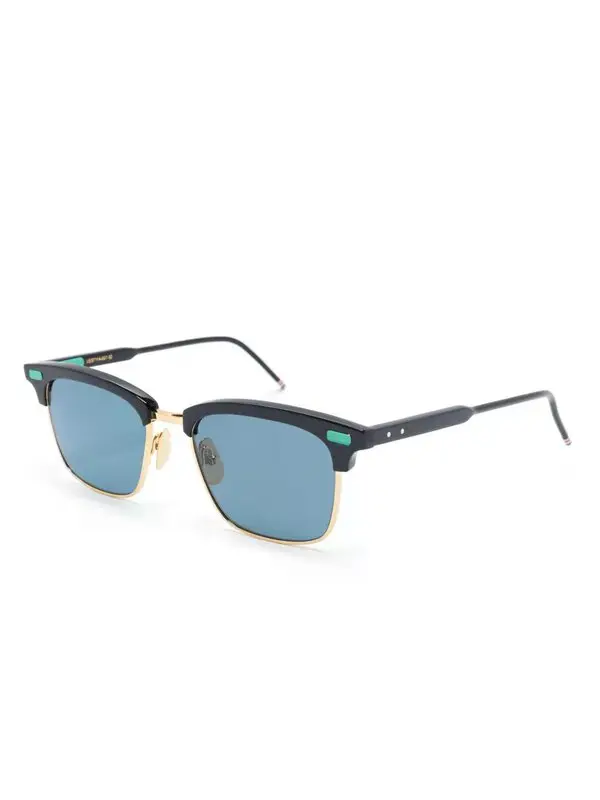 Thom Browne Square Frame Sunglasses - Black